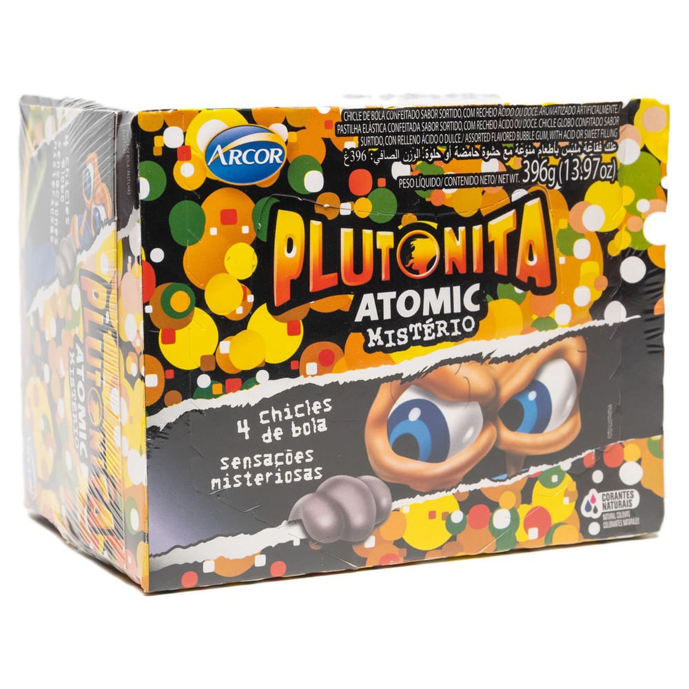 Chiclete Plutonita Atomic Mistério Arcor 396g Chiclete Plutonita Atomic Mistério Arcor 396g